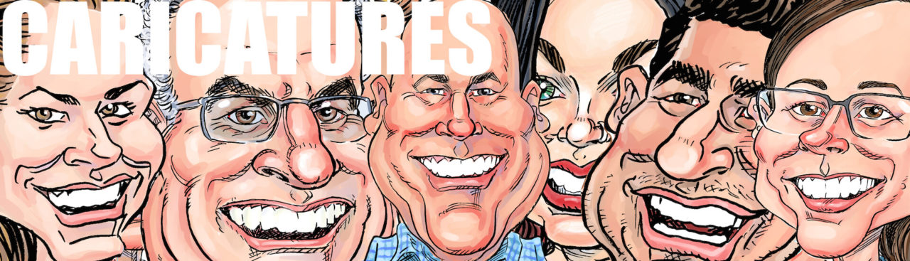 Caricature Drawings: Captivating Caricatures by Harry Bruce